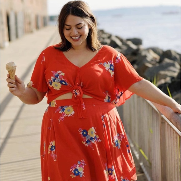 Modcloth | Tops | Modcloth Crop Top And Skirt Set | Poshmark